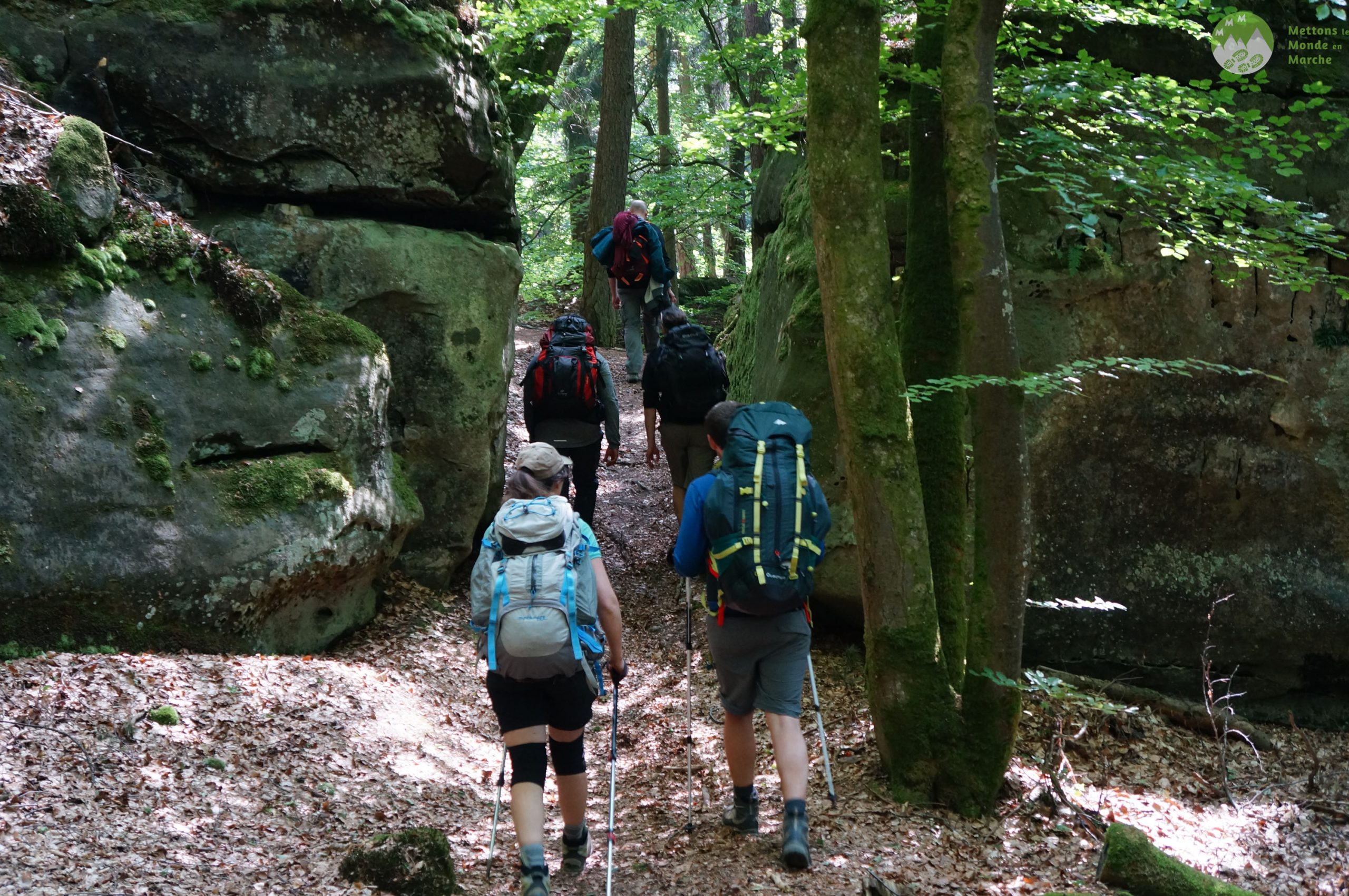 Mullerthal trail route 2 – LUXEMBOURG – 2018 | Mettons le Monde en Marche